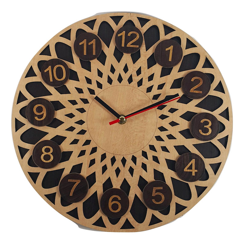 Wall Clock – 3D “Flower” – PROAKTIF MEDIA SDN BHD