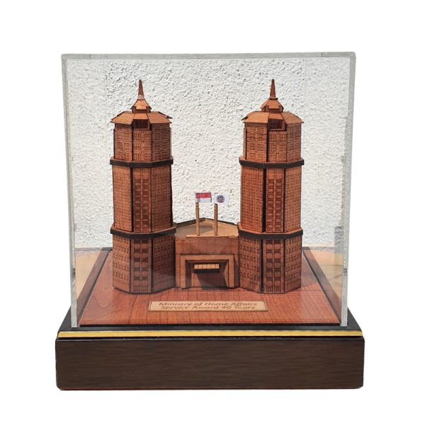 3D luxury plaque with acrylic model – PROAKTIF MEDIA SDN BHD